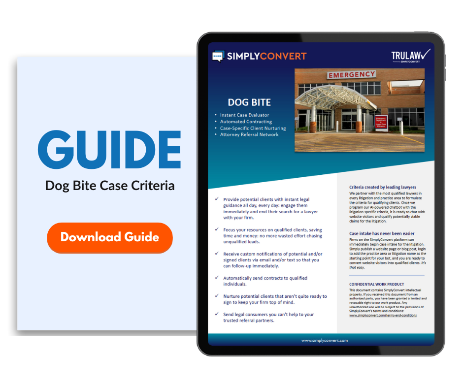 Dog Bite Criteria Guide